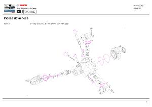 POCHETTE DE JOINTS ADAPTABLE F01M101455 POMPE BOSCH CP1